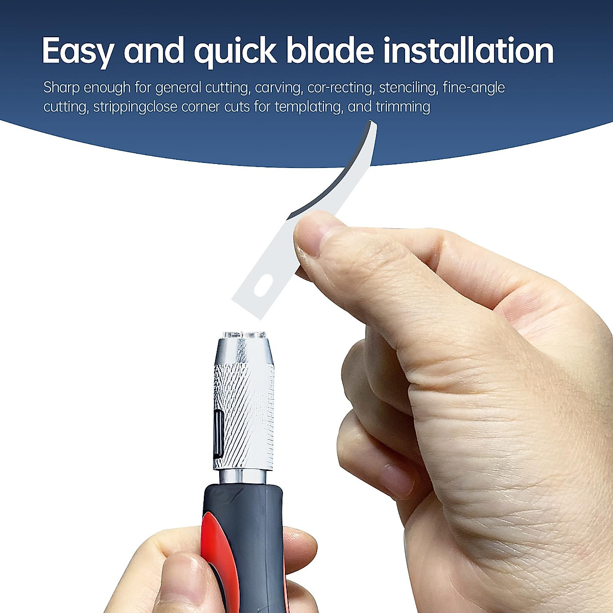 Exacto Knife, Exacto Knife Set, Hobby Knife, Craft Knife, Bring Large Cut-Resistant Gloves, Ideal for Crafting, Diamond Painting, and More