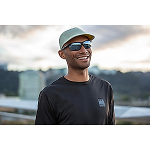 Suncloud Contender Polarized Sunglasses, Matte Black Frame, Silver Lens