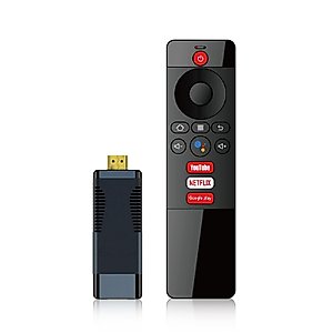 Smart TV Stick S96 Stick Android TV Box AllWinner H313 2.4G/5G WiFi Android 10.0 Top Box Bluetooth Voice Remote Control fire Stick tv 4k (2GB+16GB)