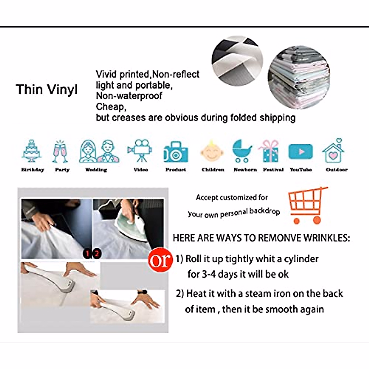 ABLIN 8x6ft Snowflake Gender Reveal Backdrop He or She What Will Our Little Snowflake Be Theme Party Banner Blue Pink Snowflakes Photography Background Decor Photo Booth Props