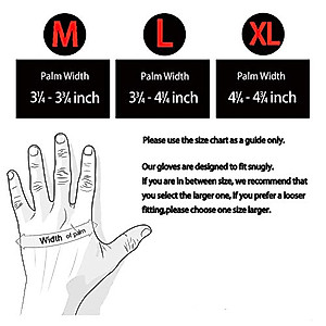 DULFINE High Performance Work Gloves For Men(3 Pairs Pack), High Dexterity Touch Screen For Multipurpose,Excellent Grip (Large)