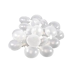Elandy 25PCS Squeakers Toys-Doll Inner Accsssories Repair Fix Dog Pet Baby Toy Noise Maker Insert Replacement(Transparent) (35mm)
