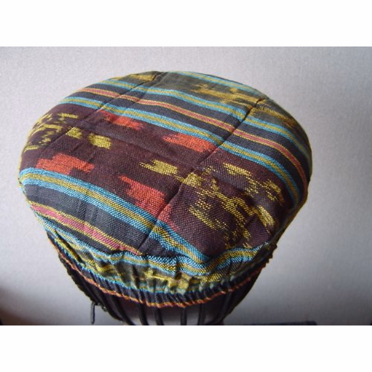 20" Tall Moon & Star (M15) Deep Carved Djembe Bongo Drum, with Free Cover