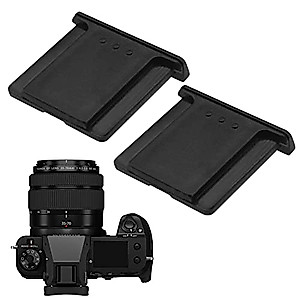 Micro Traders 4PCS Hot Shoe Cover Compatible with Fujifilm GFX 50S X-PRO1 X-PRO2 X-H1 X-T1 X-T2 X-T10 X-T20 X-E1 X-E2 X-E2s X-E3 X-T100 X-A1 X-A2 X-A10 X-A5 X10 X30