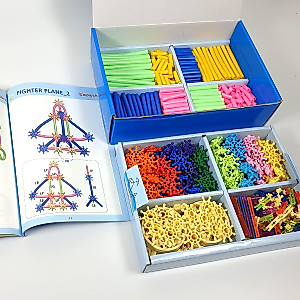 SIMPLOCK SCHOOL600 Educational Toys for Kids Building Toys Creative Toys Kit Gift Set for Elementary School Group Activity Teaching Aid Education Method