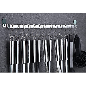 Berglander Kitchen Utensils Set 38 Pieces, Stainless Steel Cooking Utensils Set, Kitchen Gadgets Cookware, Kitchen Tool Set with Utensil Holder Rack And Hooks For Hanging Dishwasher Safe
