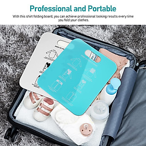 T Shirt Folder Board 2pcs Shirt Folding Board Sturdiness Clothes Folder T Shirt Folder Clothes Folding Board Plastic Laundry Folder Home Storage Tool for Adults Wrinkle