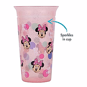 The First Years Disney Minnie Mouse 2 in 1 Spoutless Cup and Big Kids Open Toddler Cup