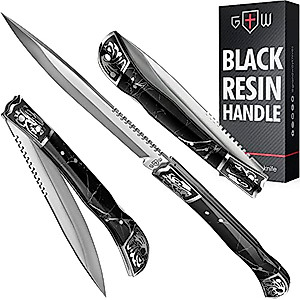 Pocket Knife for Men - Folding Knife - EDC Fold Knives - Sharp Blade Knifes - Best Pocket Knife for Urban Work Hobby Unboxing - Stocking Stuffers for Men - Gift for Men and Women 806