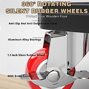 Furniture Dolly, Furniture Movers with Rubber Wheels, Heavy Duty Furniture Lifter Maximum Load 3086LBS,Thickened Anti-Slip Panel for Moving Heavy Furniture Sofa/Piano(Not Suitable for Use on Shag Rug)