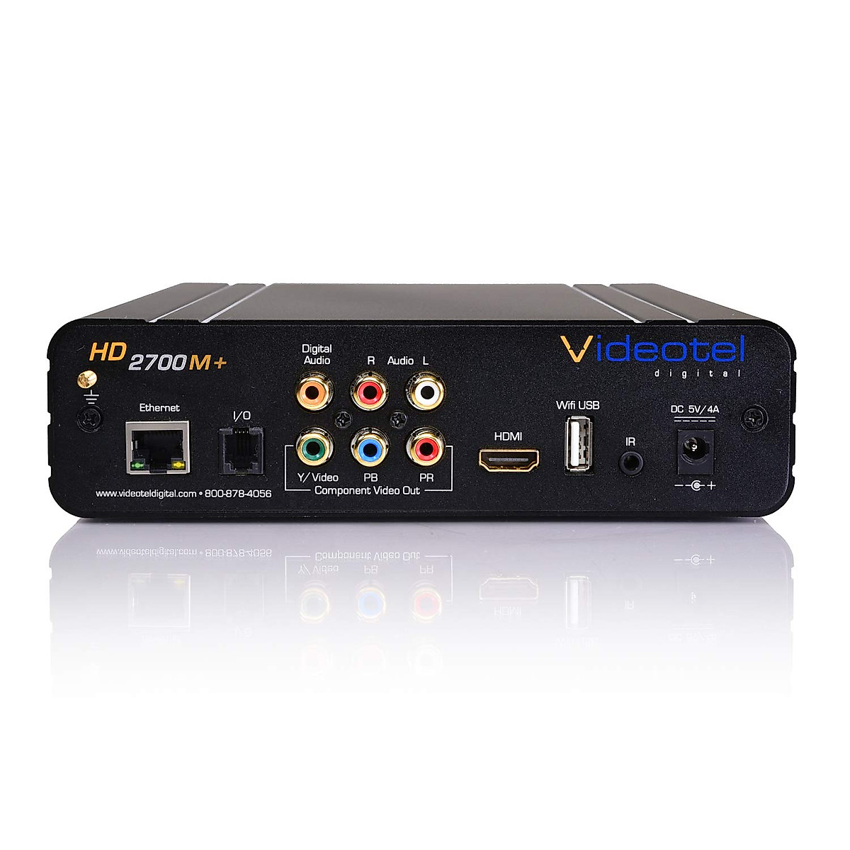 Videotel Digital Industrial Grade Looping DVD and Digital Signage Media Player All in one Unit. DVD, USB & SD. 24/7 Continuous Looping Play, Auto Powers On, Auto Plays, Auto Repeats - HD2700 M +
