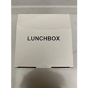 Lille Home Stackable Stainless Steel Thermal Compartment Tiffin Lunch/Snack Box, 3-Tier Insulated Bento/Food Container with Lunch Bag and Utensils, 88 OZ (Beige)