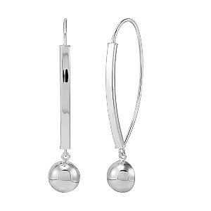 Silpada 'Pin Drop' Sterling Silver Dangle Earrings
