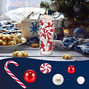 7000+PCS Christmas Vase Fillers, Floating Pearl Invisible Water Beads for Vases, Christmas Floating Candle Transparent Water Gel Beads, Clear Water Gel Jelly Beads, Christmas Decorations Clearance (A)