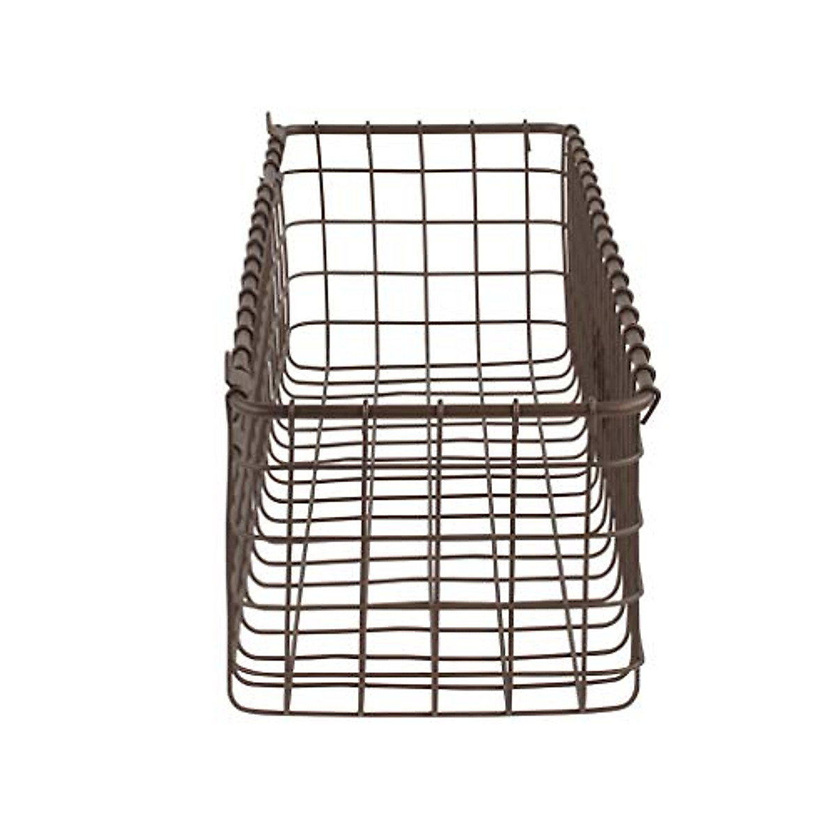 Spectrum Diversified Vintage Wall Mount Basket, Bronze, 2 Ounce