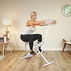 Sunny Health & Fitness Upright Row-N-Ride® Exerciser in Pink – P2100