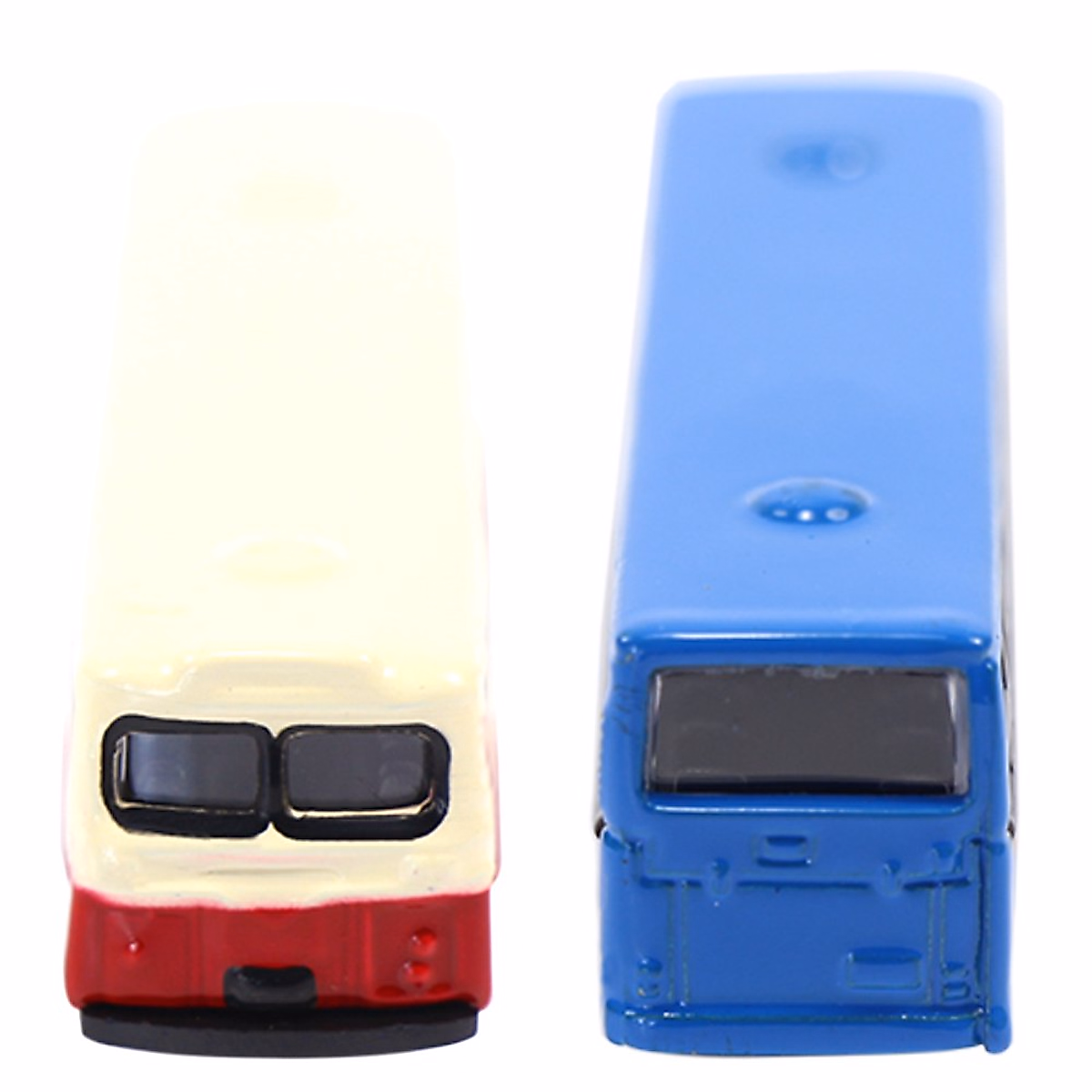 BS150 6pcs Diecast Model Buses Car 1:160 N Scale Streetscape Layout Railway Scenery DIY Train Layout Model Accessories