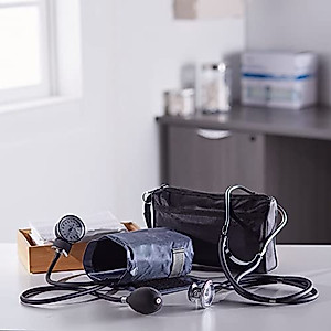 McKesson Blood Pressure Kit with Sprague Stethoscope and Aneroid Sphygmomanometer, 1 Count