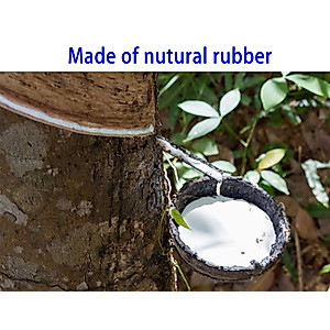 OUQIQI Dog Toothbrush Chew Toys Natural Rubber Toothbrush Toys for Dog