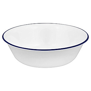 Corelle Livingware Ocean Blues 18 Ounce Soup/Cereal Bowl (Set of 6)