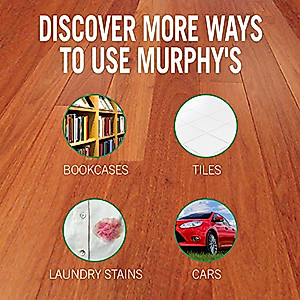 Murphy 70481465315 OIL SOAP Wood Cleaner, Original, Concentrated Formula, Floor Cleaner, Multi-Use , Finished Surface Cleaner, 128 Fluid Ounce (US05480A)
