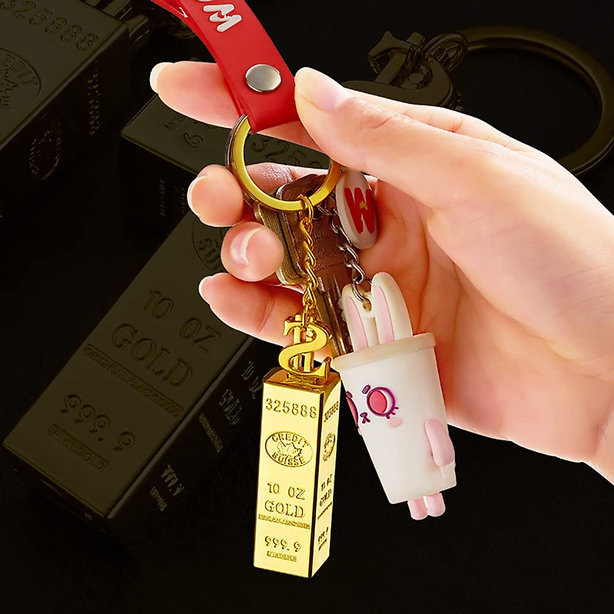 Permanent Flint Keychain,10000 Times Reusable Keychain Match, Keychain Lighter Waterproof Match,oil lighter, Cool Lighters, EDC Emergency Matchstick Survival（NOT OIL INCLUDED）