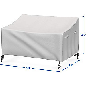 SimpleHouseware 2-Seater Deep Lounge Sofa Patio Cover