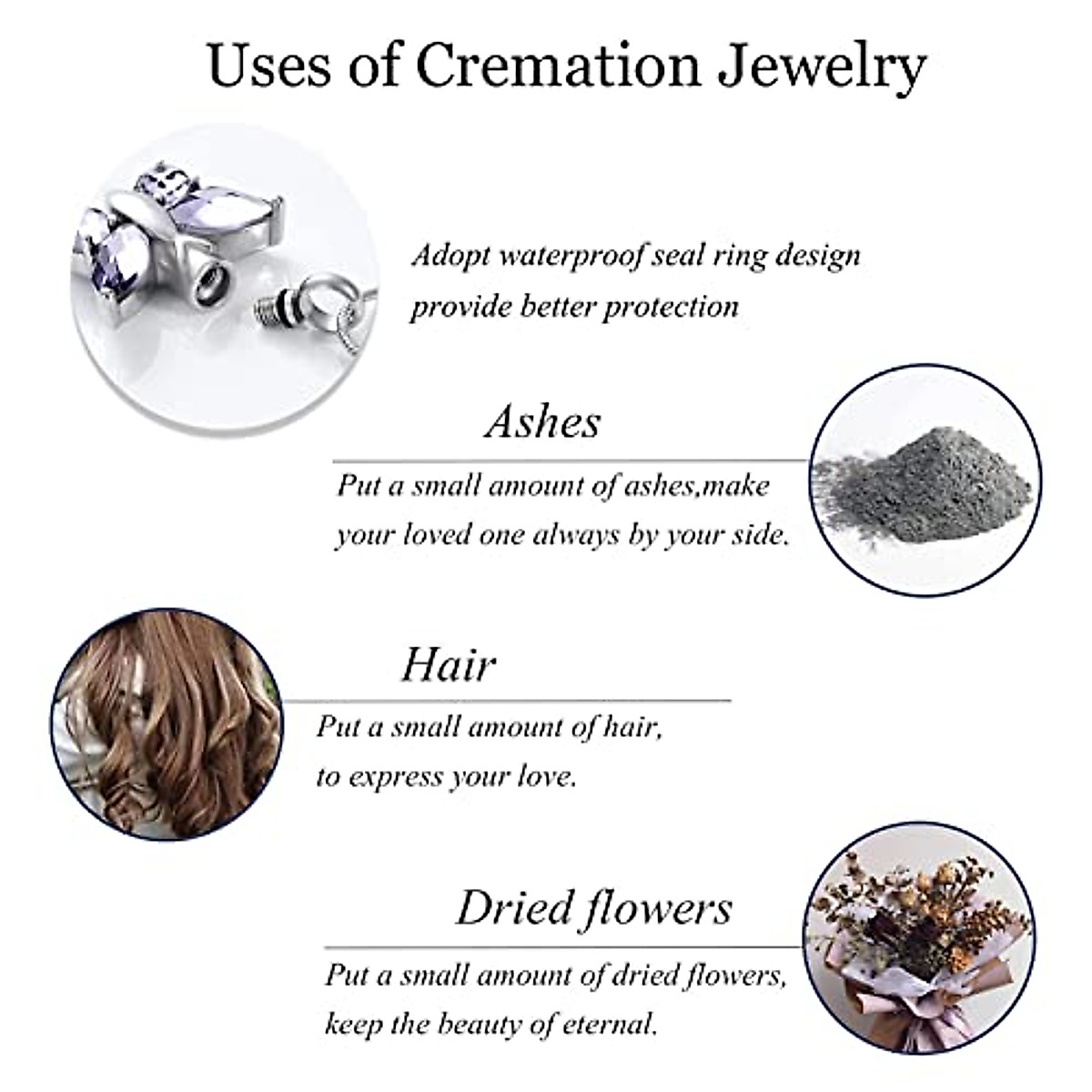 Butterfly Cremation Necklace for Ashes Memorial Keepsake for Beloved's Ashes Cremation Jewelry for Ashes Urn Pendants for Human Ashes Adult (Purple)