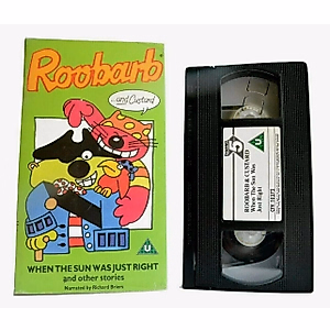 Roobarb And Custard: When The Sun Was Just Right - Animated - Children's - VHS