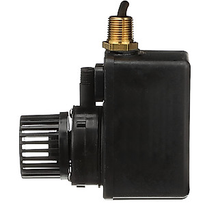 Little Giant PE-2YSA 115 Volt, 1/40 HP, 300 GPH Glass-Filled Polyester Submersible Parts Washer Pump for Aqueous Solutions or UL-listed Solvents with 6-Ft. Power Cord (plug-less), Black, 518550