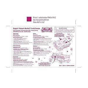 Li’l Woodzeez – Market Truck Playset with 2 Posable Doll Figures – Doll Playset Includes Animal Characters, Toy Truck, Miniature Food & Accessories – Pretend Play Gift Toy for Kids Age 3+