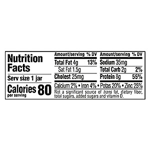 Gerber 2nd Foods Meats, Ham & Ham Gravy, 2.5-Ounce (Pack of 12)