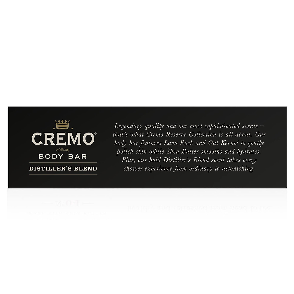 Cremo Exfoliating Body Bars Distiller's Blend (Reserve Collection) - A Combination of Lava Rock and Oat Kernel Gently Polishes While Shea Butter Leaves Your Skin Feeling Smooth & Healthy (Pack of 3)