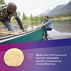 3M Perfect It 05719 Wool Compound Pad, 9 inch