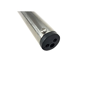 Pactrade Marine White LED 24'' All Round Stern Anchor Plug-In Light Pole USCG ABYC A16 2NM for Pontoon Fishing Boat and Yacht