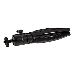 Fotodiox Pro Heavy Duty Tabletop Arched-Leg Tripod - All Metal, Foldable with Pan/Swivel Ballhead for Cameras, Monitors, LED Lights, Flashes, Mic and more