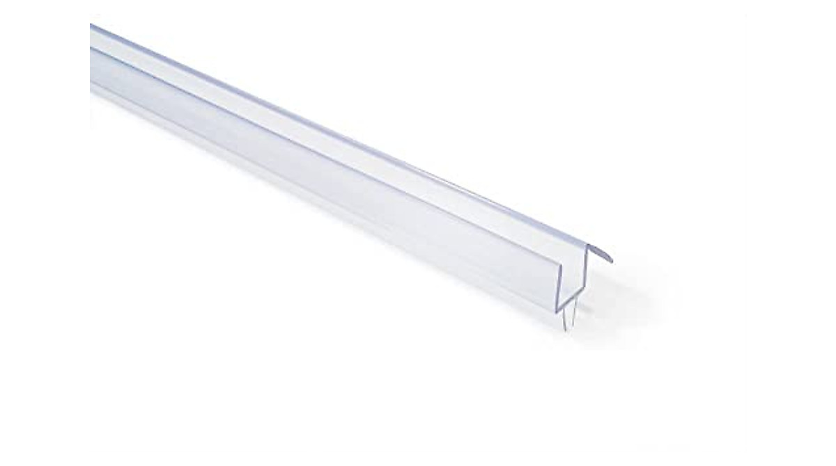 CRL Co-Extruded Clear Bottom Wipe with Drip Rail for 3/8" Glass - 31 in ...