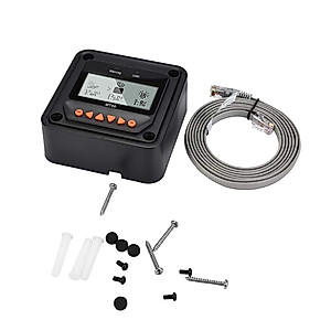MT50 Remote Meter, Keenso Solar Controller Remote Meter LCD Display Remote Meter for TracerA BN Viewstar 10100A MPPT Solar Regulator