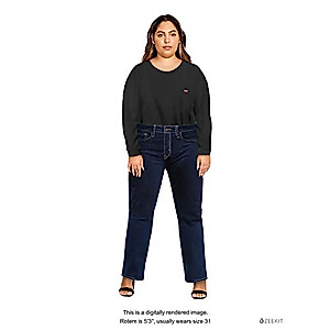 Levi's Women's 724 High Rise Straight Jeans, cast Shadows, 28 (US 6) R