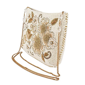 Mary Frances Radiance Crossbody Bridal Clutch