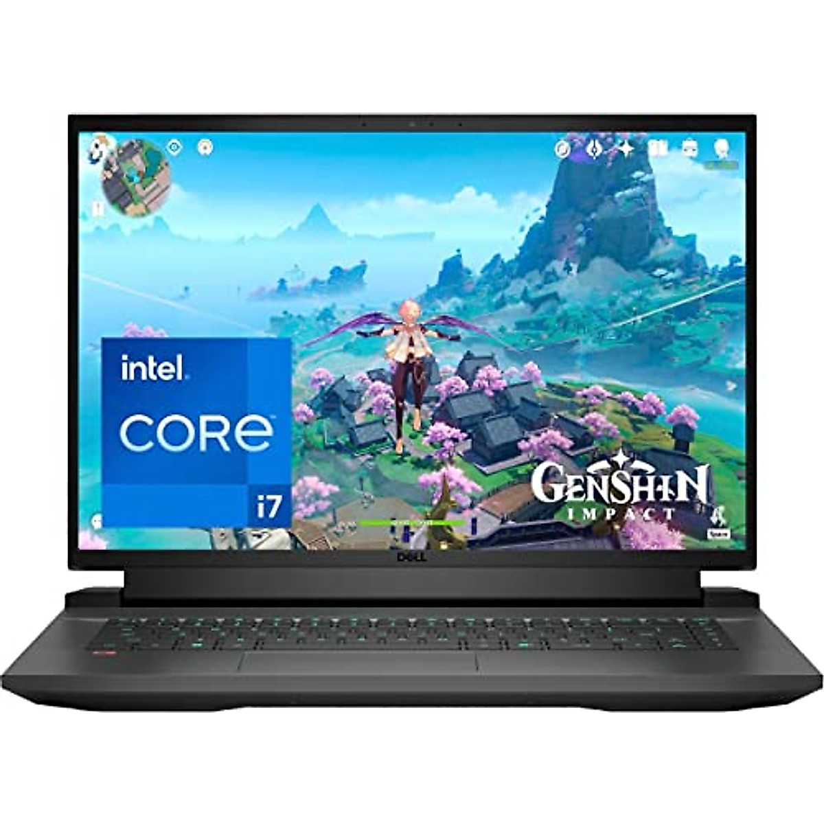 Dell G16 7000 7620 16 Gaming Laptop 16" QHD WVA 165Hz 12th Generation Intel 14-Core i7-12700H (Beats i9-11950H) 16GB RAM 1TB SSD GeForce RTX 3060 6GB Graphic RGB Backlit Thunderbolt HDMI Win11 Black