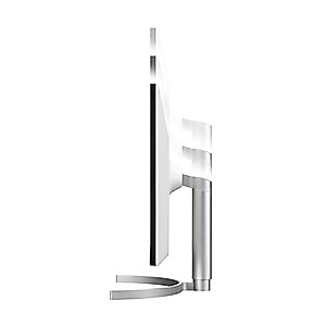 LG UltraFine UHD 27-Inch 4K UHD 2160p Computer Monitor 27UN850-W, IPS with VESA DisplayHDR 400, AMD FreeSync, and USB-C, White,Silver