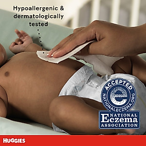 Huggies Natural Care Fragrance Free Baby Wipes Tub, 64 ct