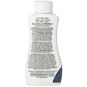 Rit Purpose Liquid Dye, 236ml, Denim Blue