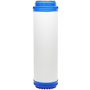 4-Pack Replacement for Compatible with OmniFIlter OB1 Granular Activated Carbon Filter - Universal 10-inch Cartridge Compatible with OmniFIlter Water Filter Unit - Model OB1 - Blue Tank