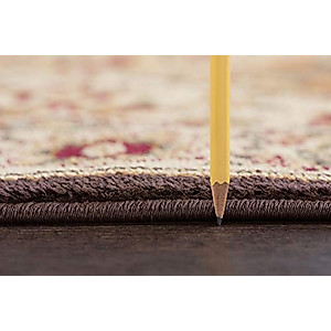 Universal Rugs 105120 Multi 3 Pc. Set 5-Feet by 7-Feet, 20-Inch by 60-Inch and 20-Inch by 32-Inch Area Rug, 3-Piece