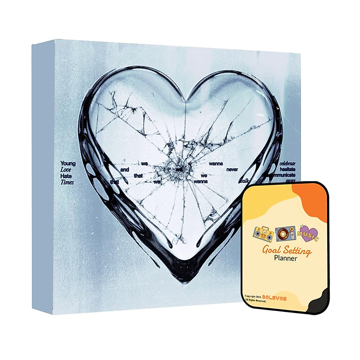 On My Youth WayV Album [Photobook Ver + Diary Ver 2 Album Full Set]+Pre Order Benefits+BolsVos K-POP Inspired Digital Planner, Digital Sticker Pack (2nd Album)