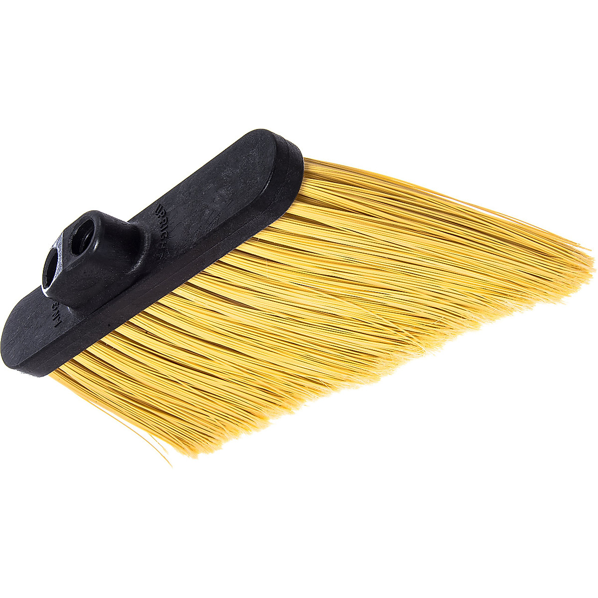 Carlisle FoodService Products CFS 3686700 Duo-Sweep Duo-Sweep Flagged Angle Broom Head Only, 12", Natural