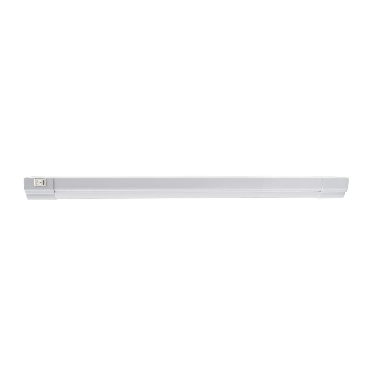 Maxxima 18 inch Linkable LED Under Cabinet Light 900 Lumens Warm White 3000K White, On/Off Switch, Plug in, Energy Star