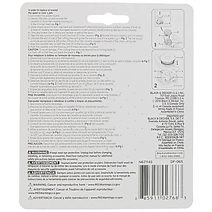 BLACK+DECKER Trimmer Line Replacement Spool, Dual Line, AFS, .065-Inch (DF-065)